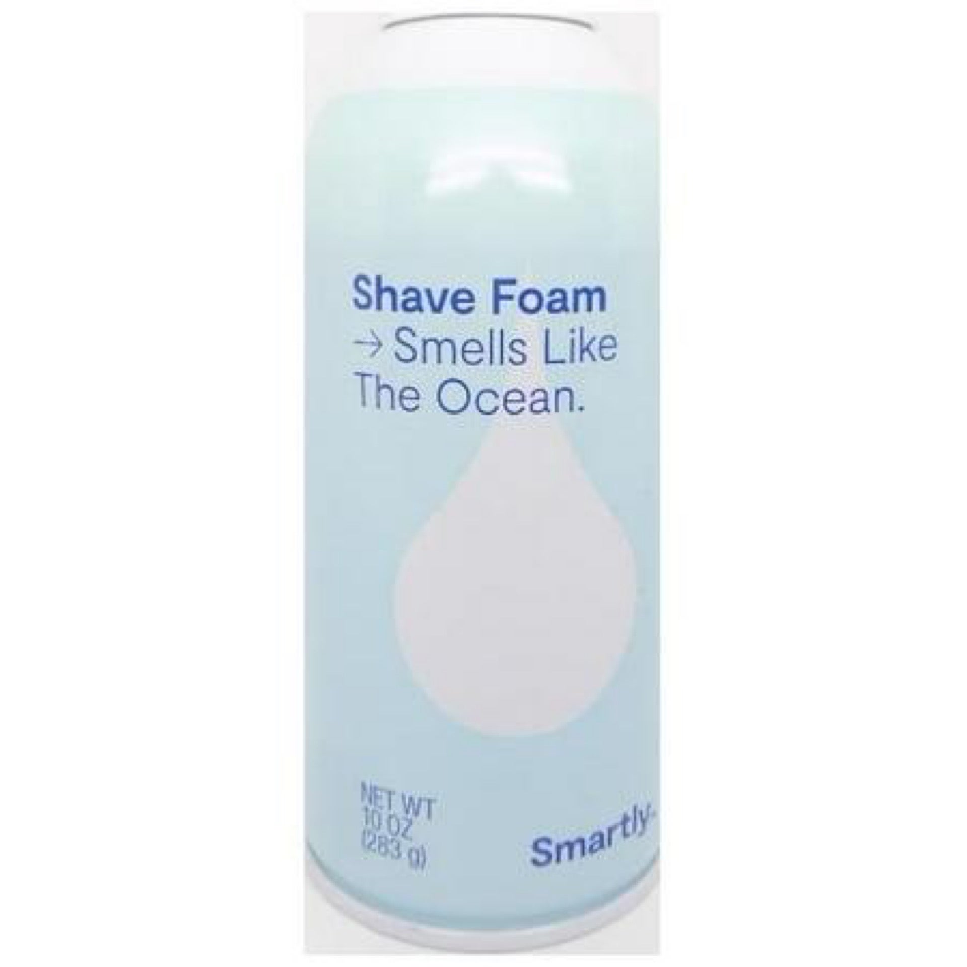 Smartly Ocean Scented Shaving Foam - Smells Like The Ocean - 10 oz ...