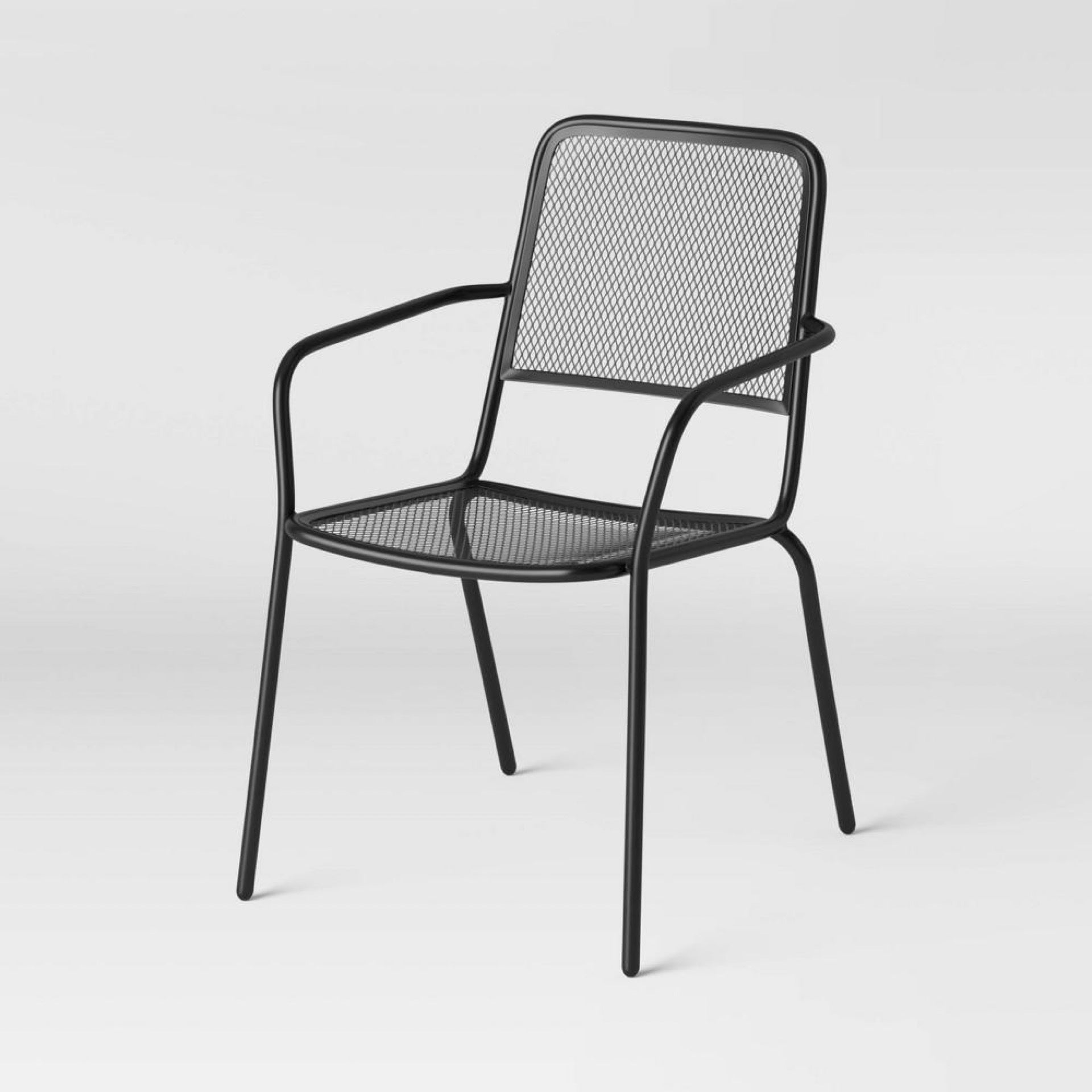 Metal Mesh Patio Stack Chair | Vintage Market at The Old Red Barn Metal Mesh Patio Stack Chair | Vintage Market at The Old Red Barn